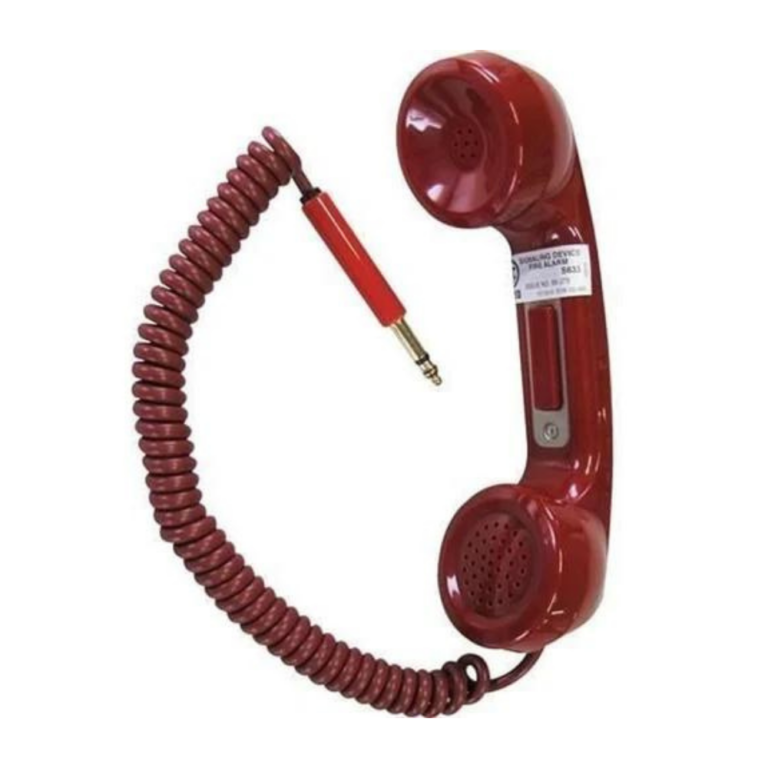 Honeywell FHS-F Firefighter Handset